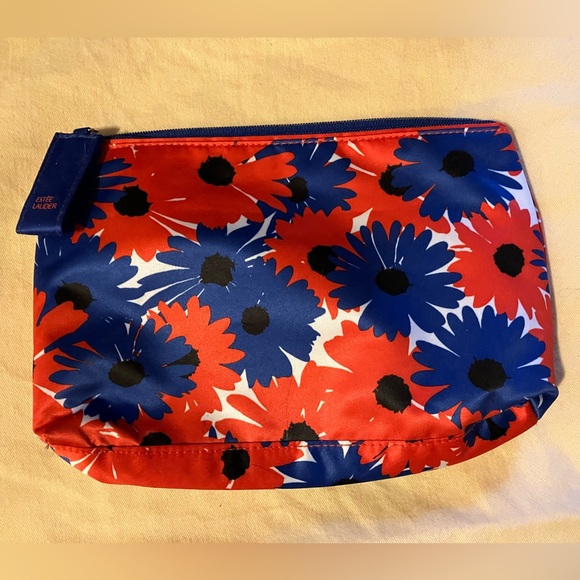 Estee Lauder | Bags | Este Lauder Floral Travel Cosmetic Pouch | Poshmark